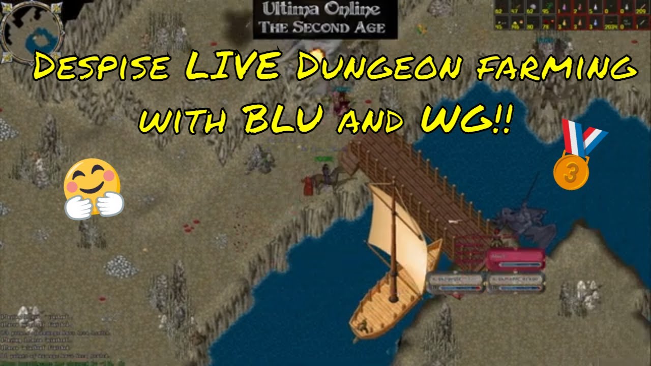 Let's Play Classic Ultima Online T2A Second Age UOSA Farming Despise LIVE - YouTube