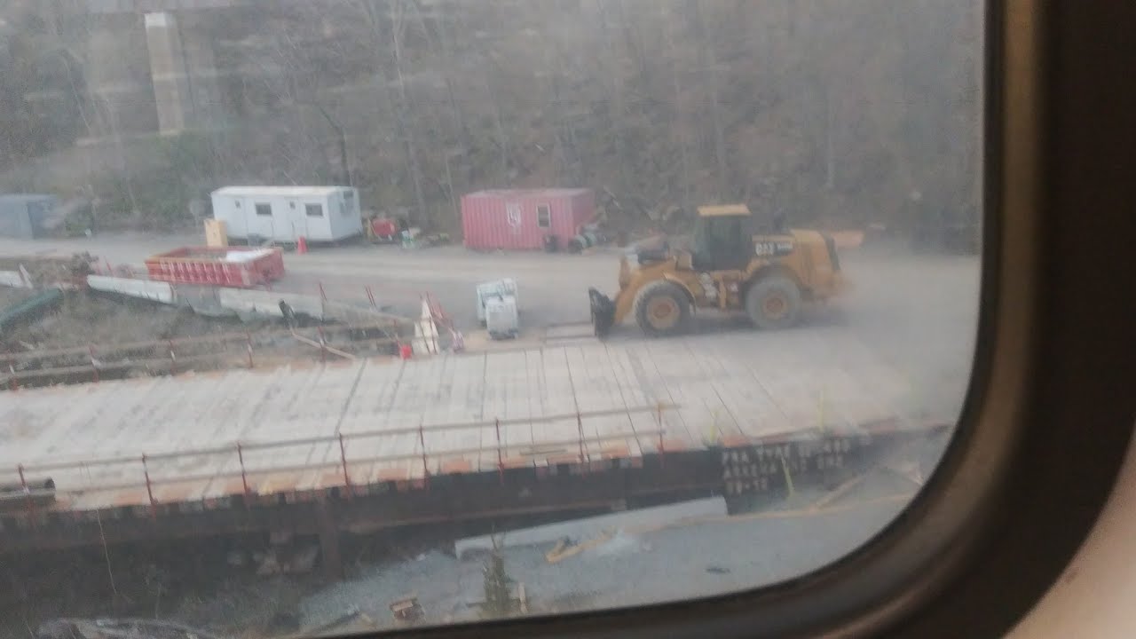 Progress of the Portal North Bridge as of April 11, 2023 - YouTube