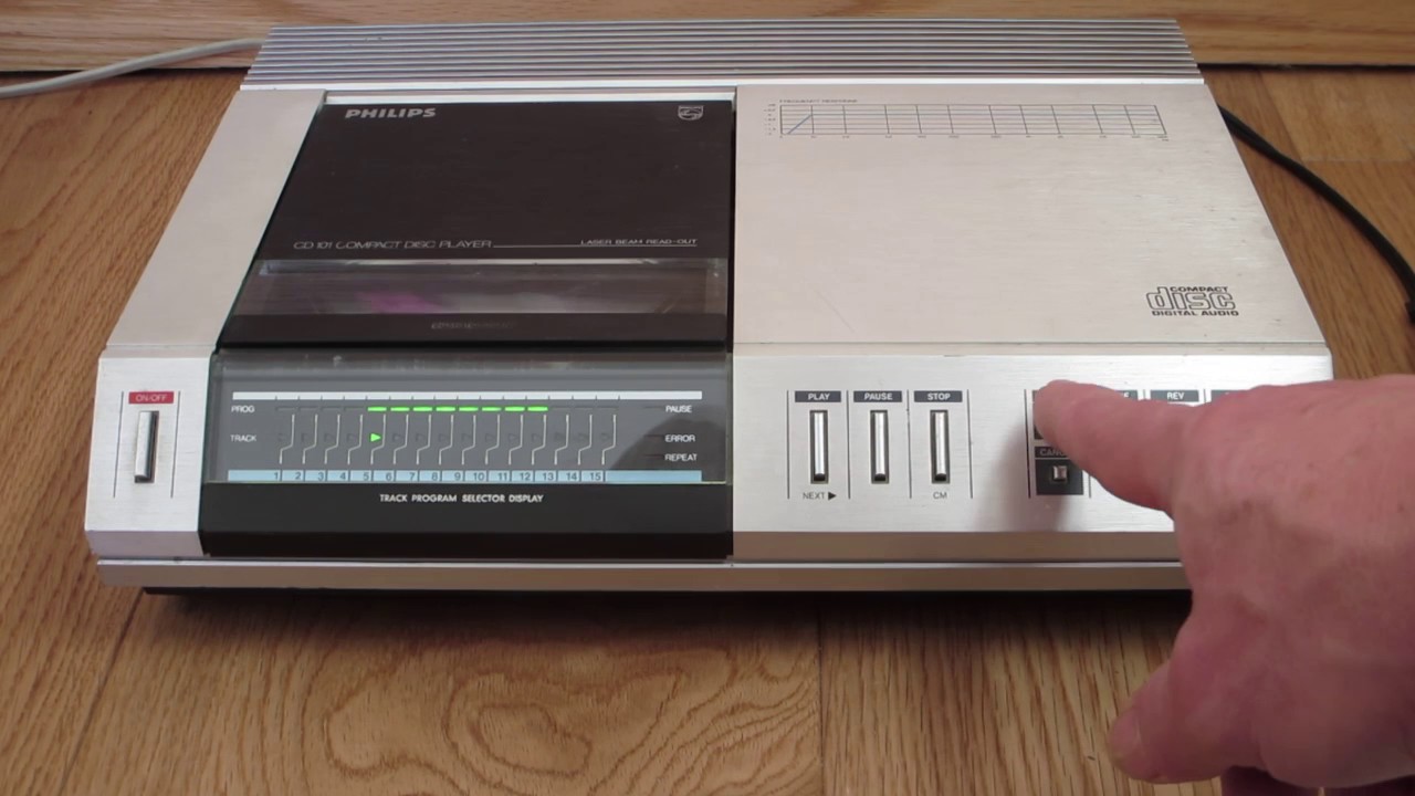Philips CD101 CD Player - YouTube