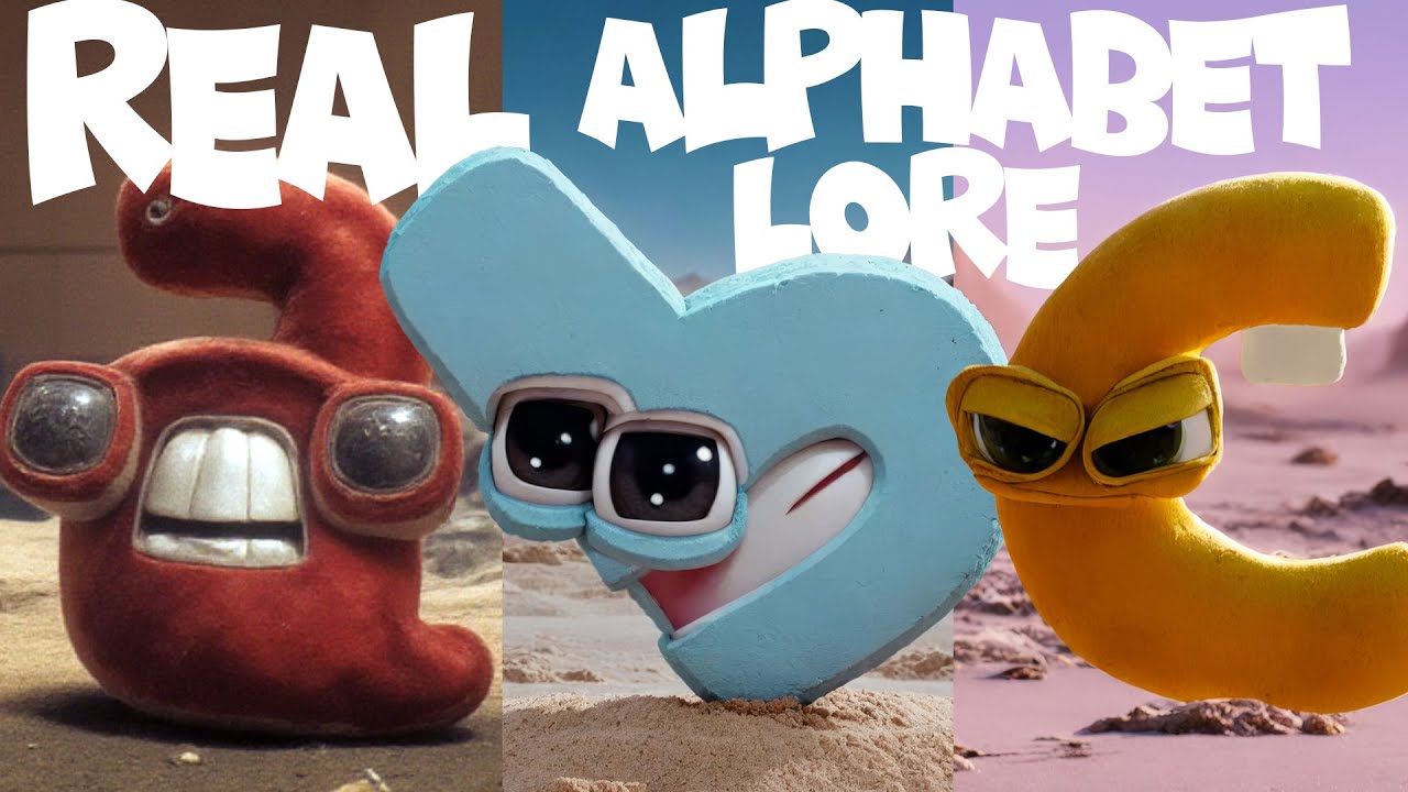 Real Life Alphabet Lore Lowercase - YouTube