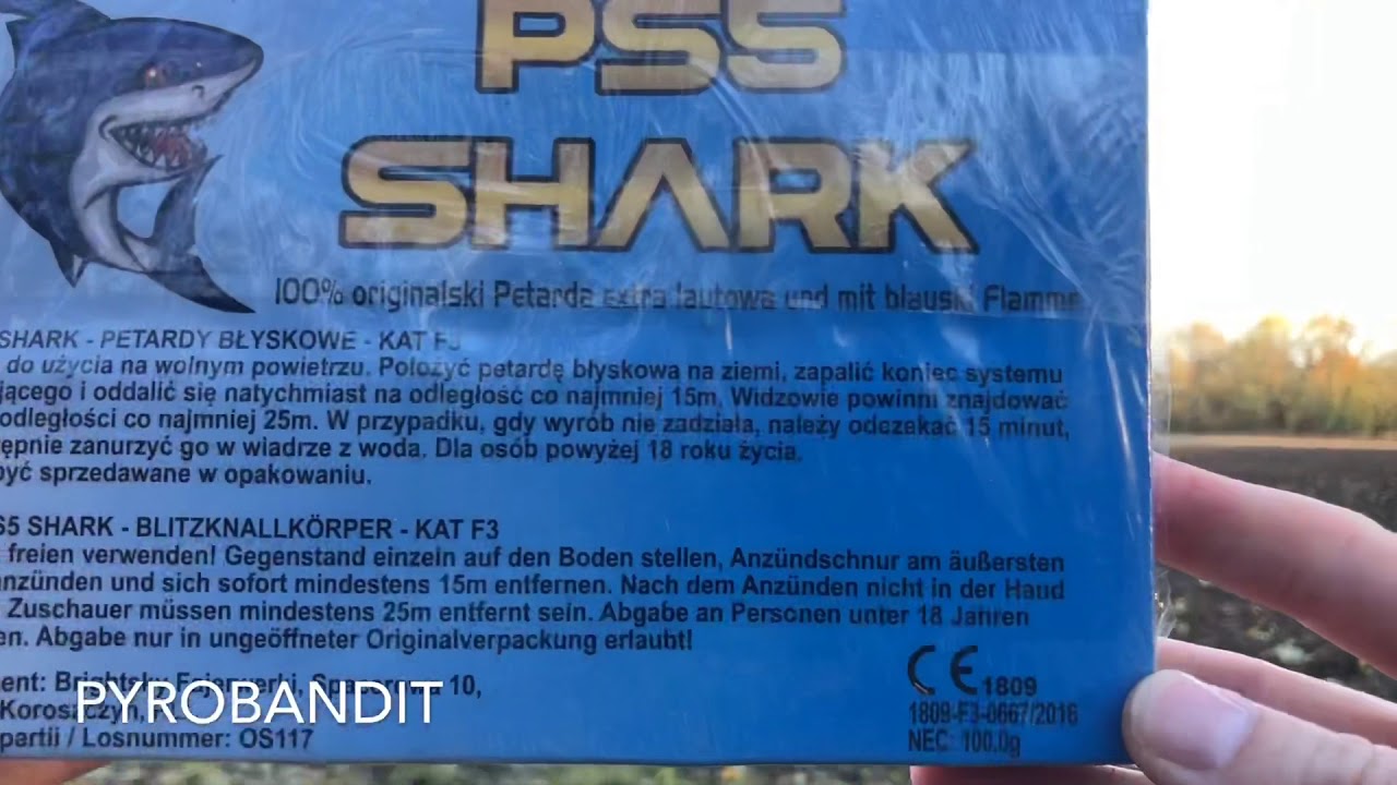 PS5 Shark - Brightsky - PYROBANDIT HD 💀 - FIRECRACKER - POLENBÖLLER ...