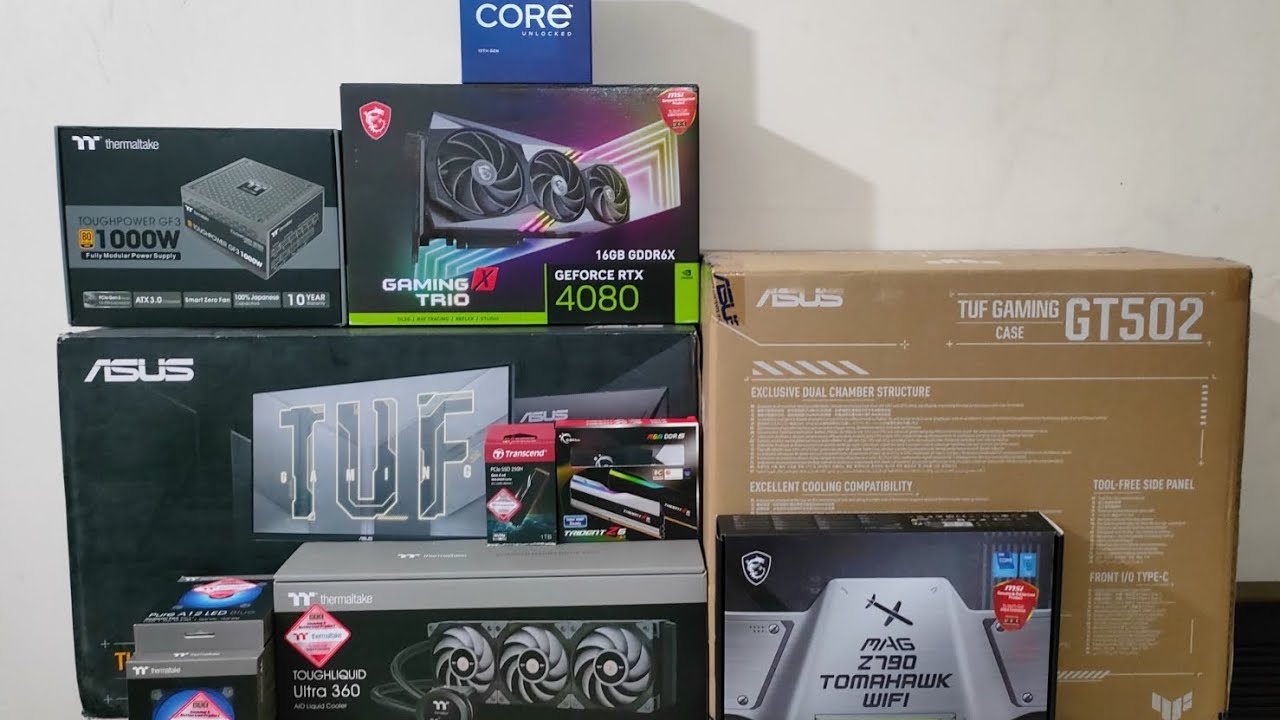 6000$ PC BUILD / My New Gaming PC / NVIDIA RTX 4080 / Core i9 / PC ...