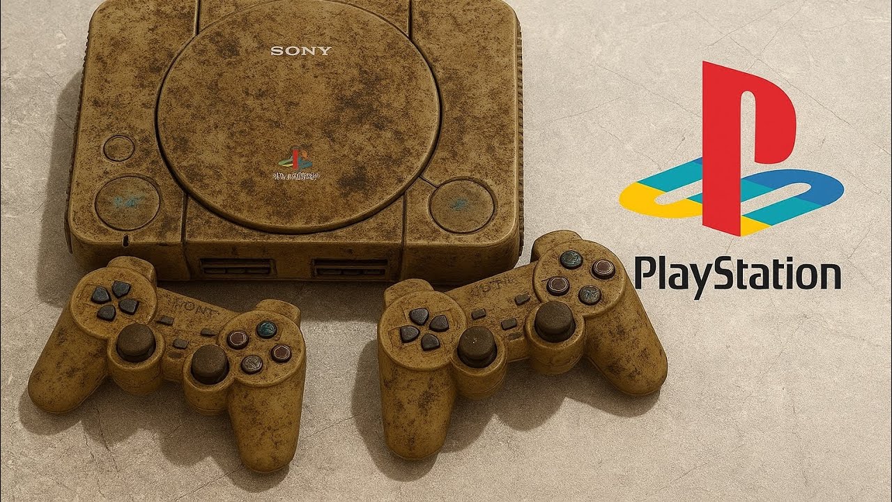 Restoring the original PlayStation (PS1) - Vintage Console restoration ...