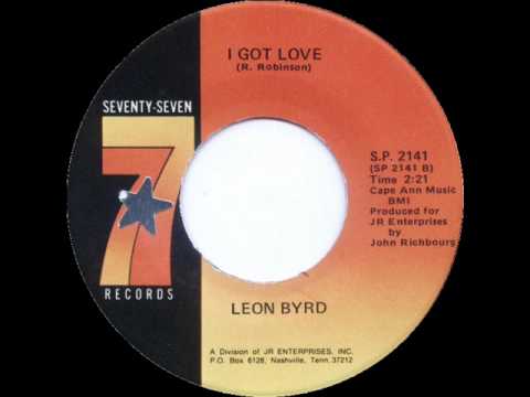 Leon Byrd – I Catch Myself Crying / I Got Love | Releases | Discogs