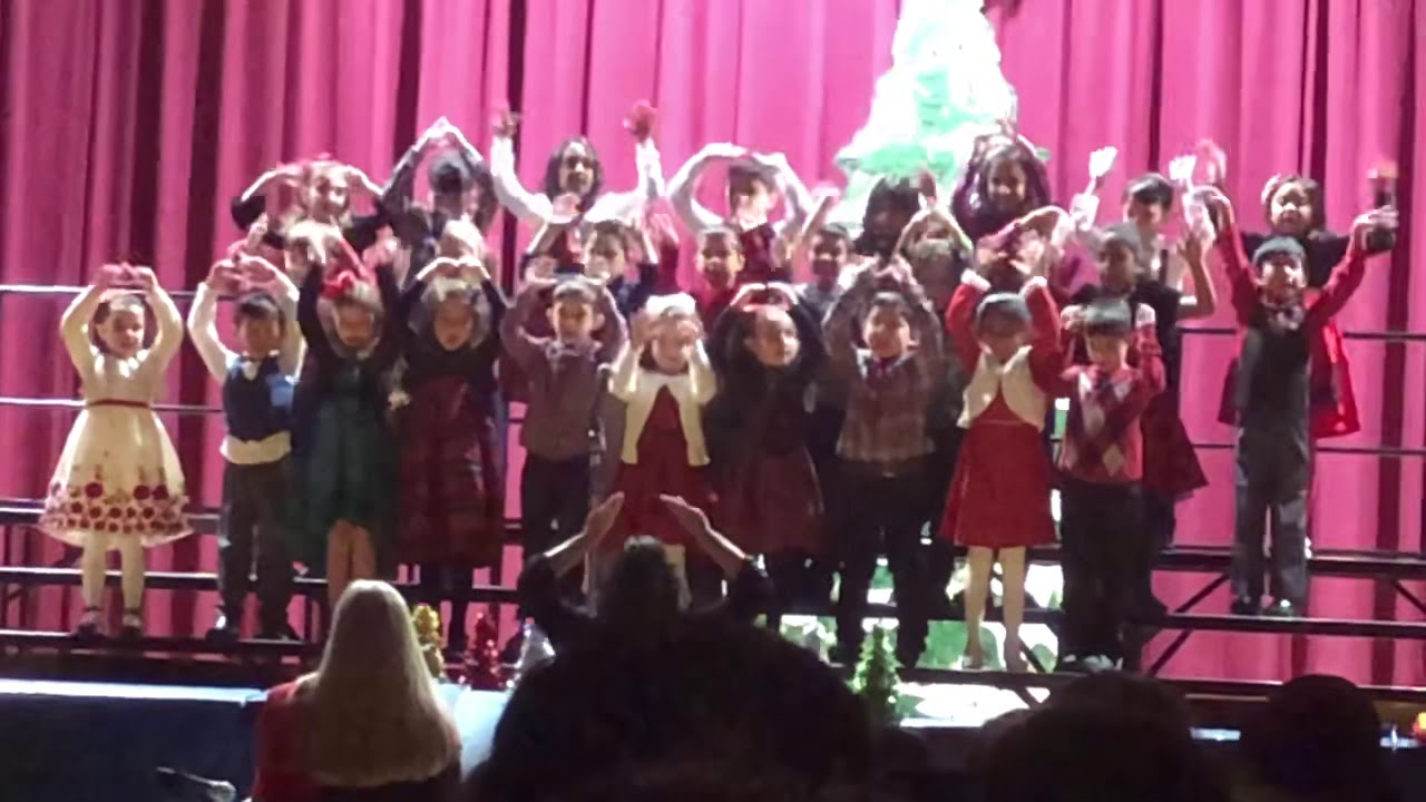 Christmas Concert 2019 (1st Grade) - YouTube