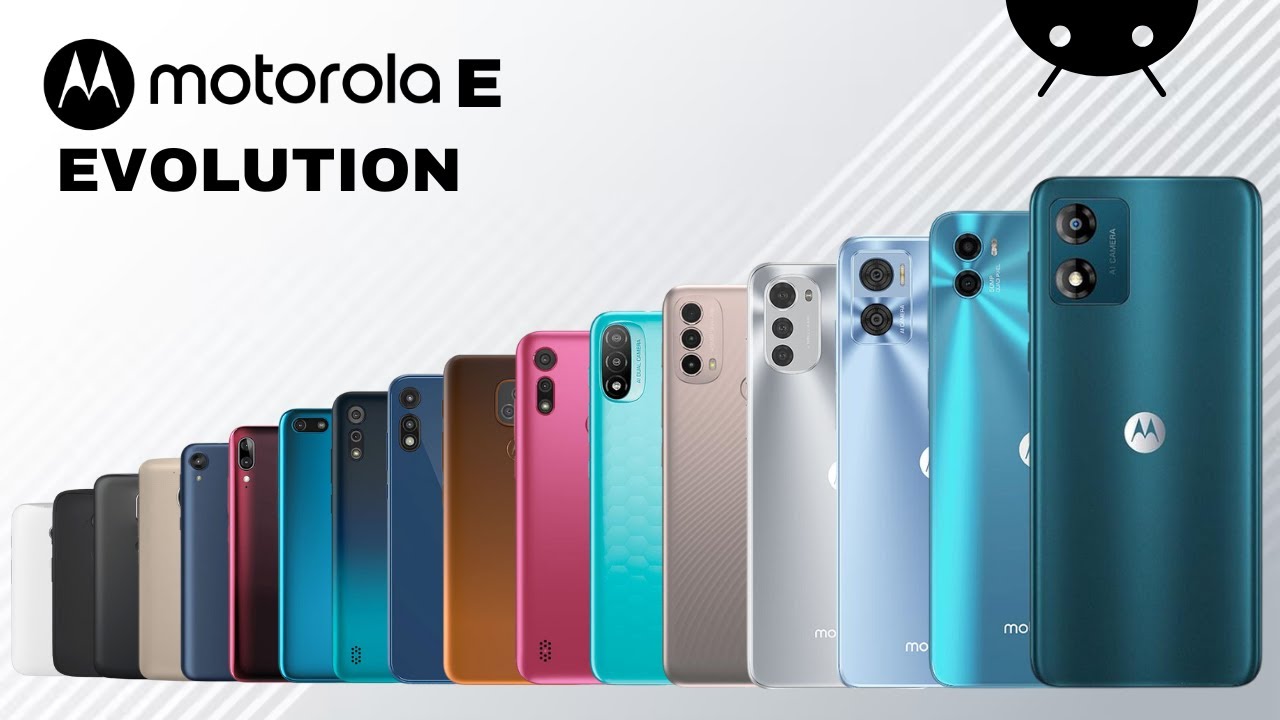 Evolution Of Motorola MOTO E Series | History Of Motorola - YouTube
