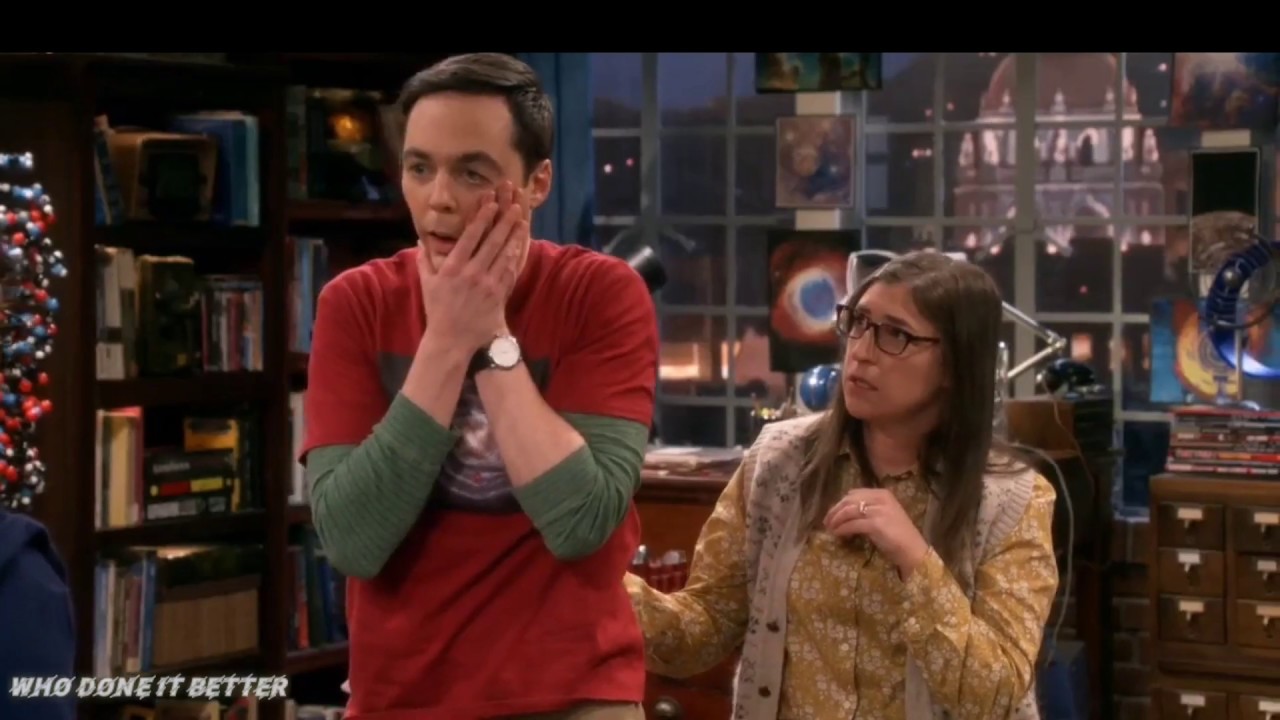 The Big Bang Theory Leonard Slaps Sheldon - YouTube