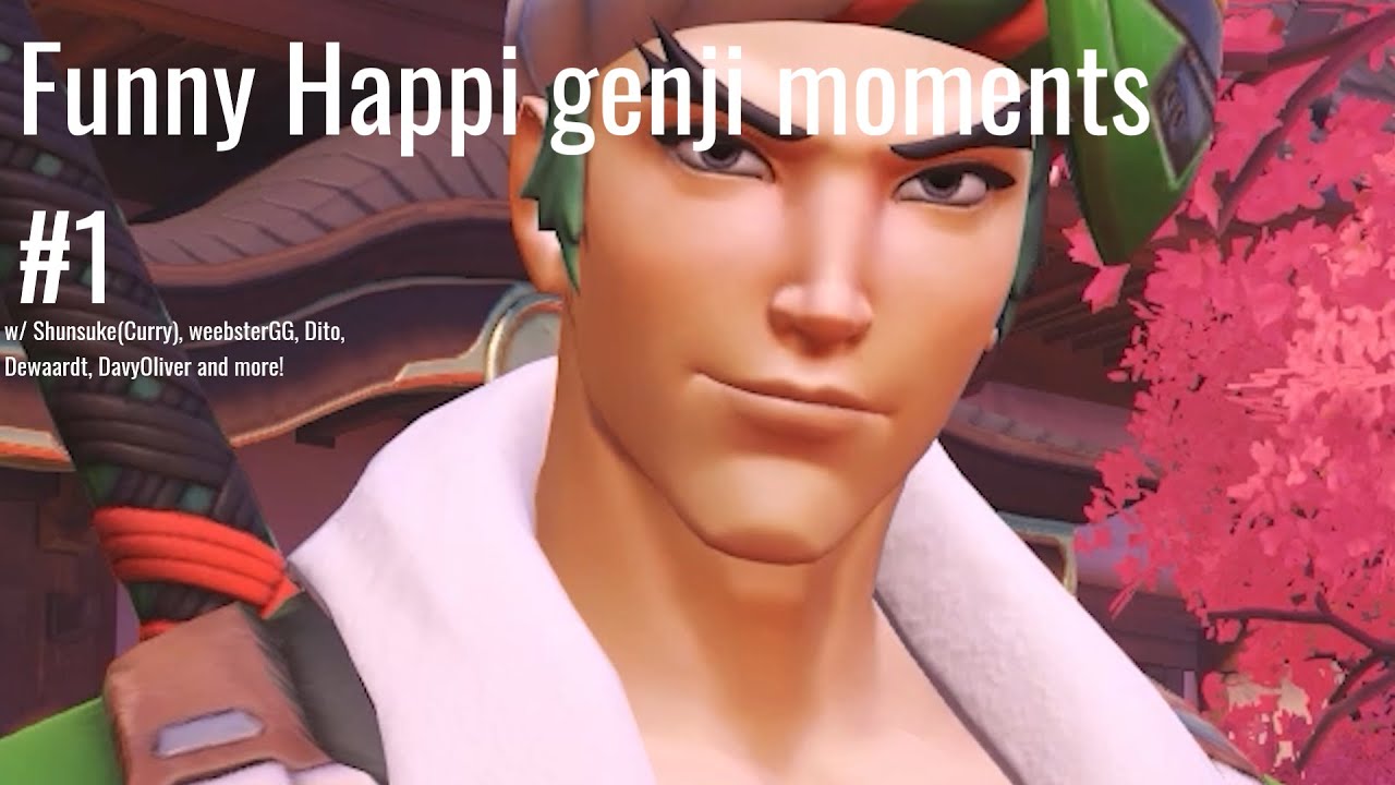 Funny Happi Genji Moments | Overwatch funny highlights #1 (READ ...