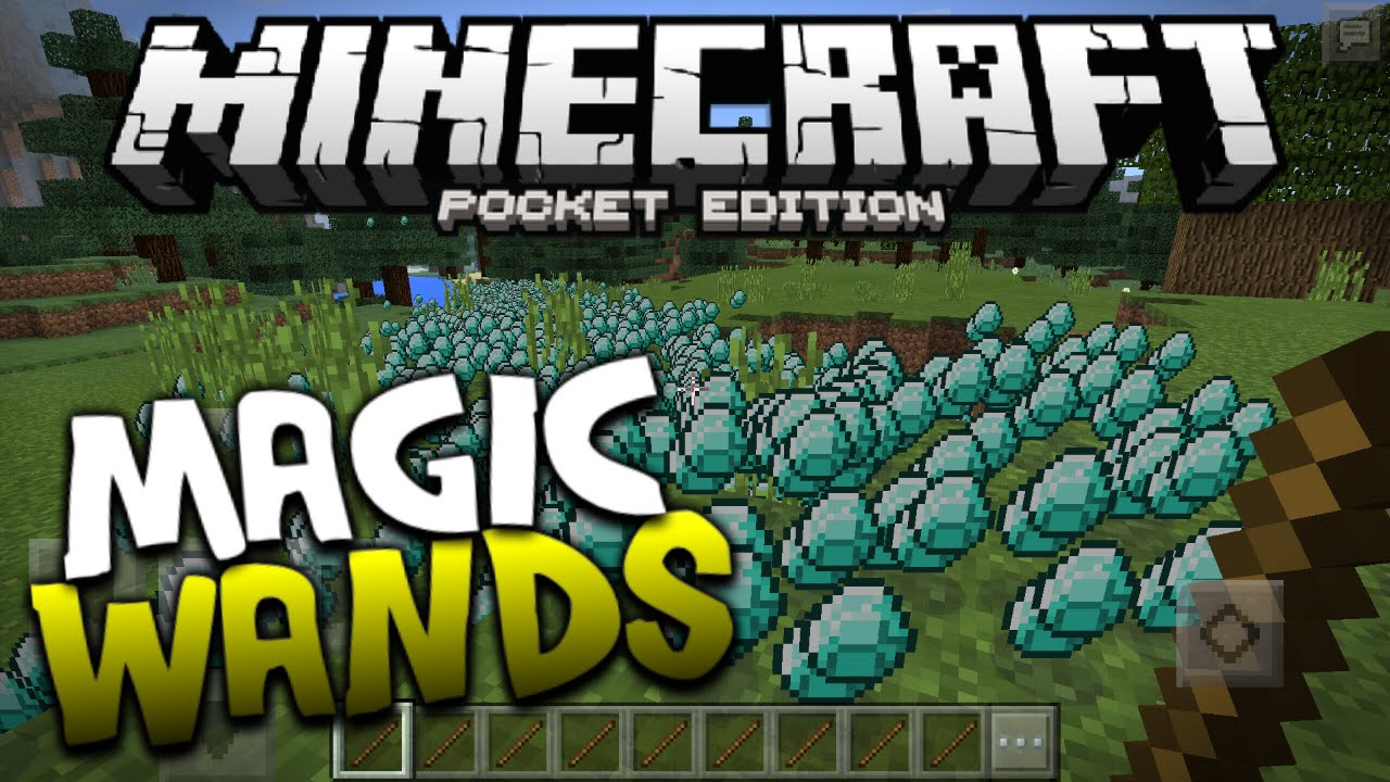 Minecraft PE 0.15.6 Mods - Magic Wands Mod for Minecraft Pocket Edition ...