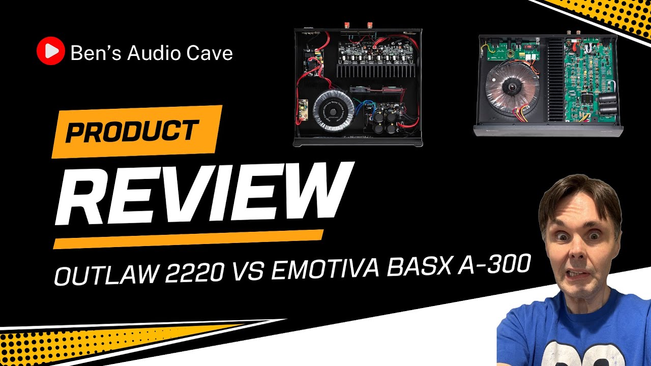 Outlaw Audio 2220 vs Emotiva Basx A-300 Amplifiers In Depth Review ...