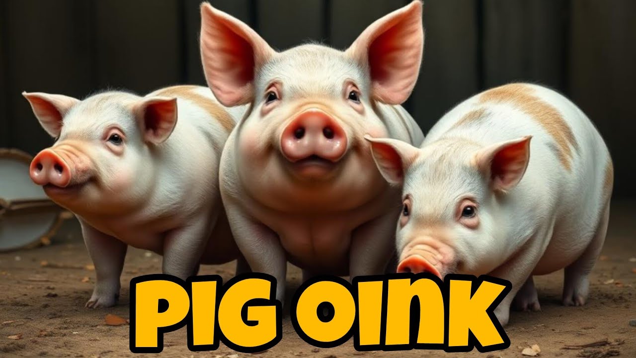 What Does a Pig Sound Like? The Oink of a Pig - YouTube