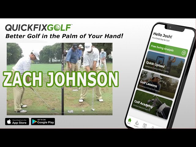 Zach Johnson Swing
