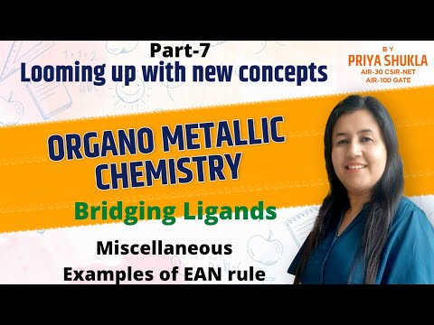 Bridging ligands|Typical examples of EAN rule|EAN rule in Coordination ...