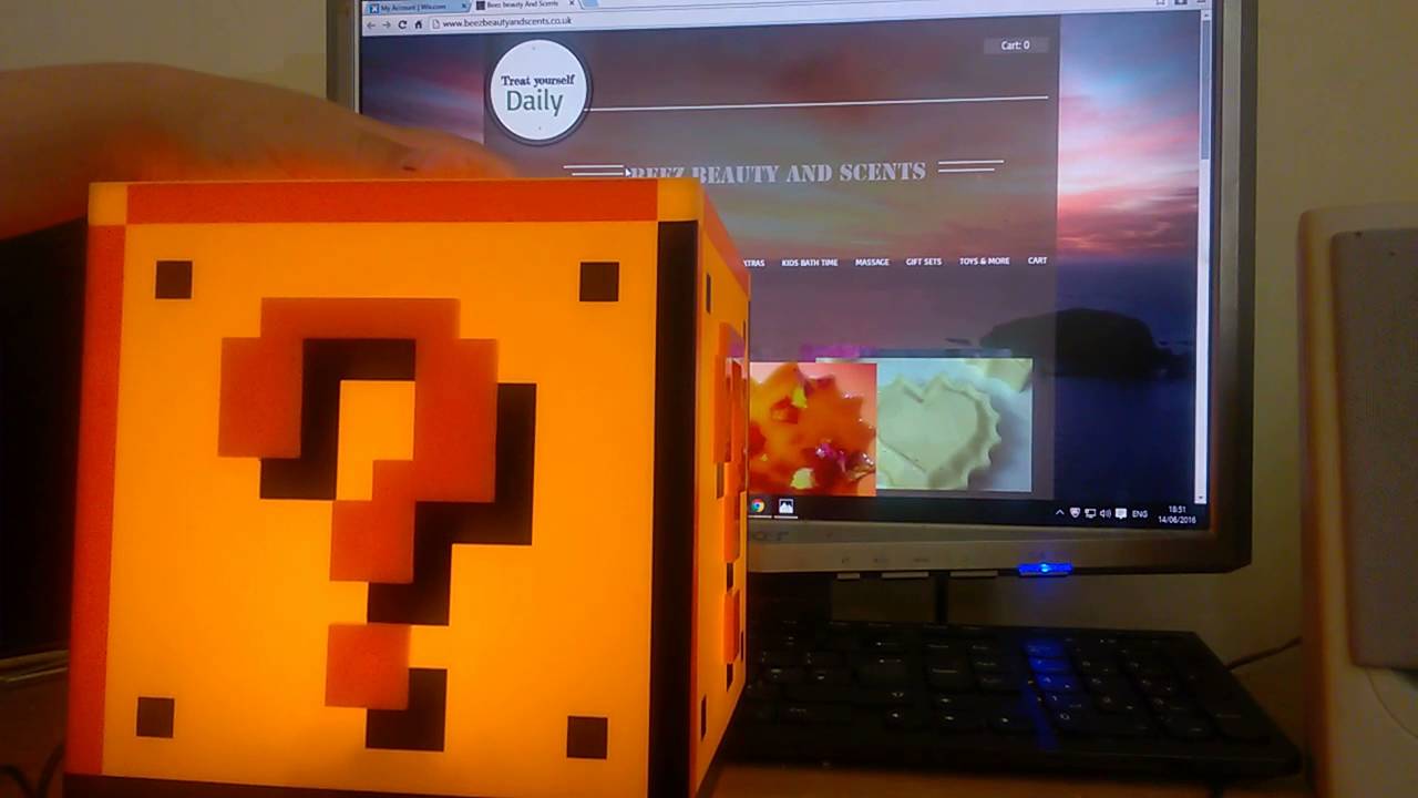 Super Mario question block - YouTube