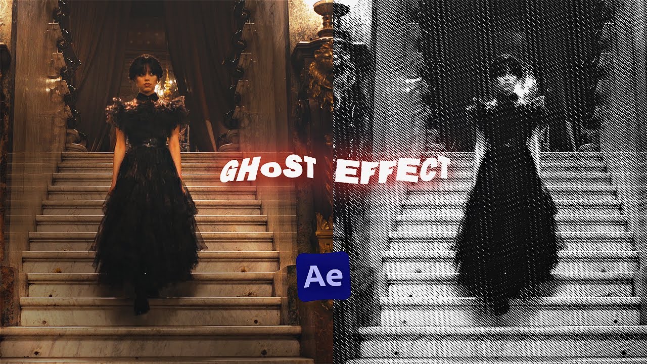 ghost effect ; after effects - YouTube