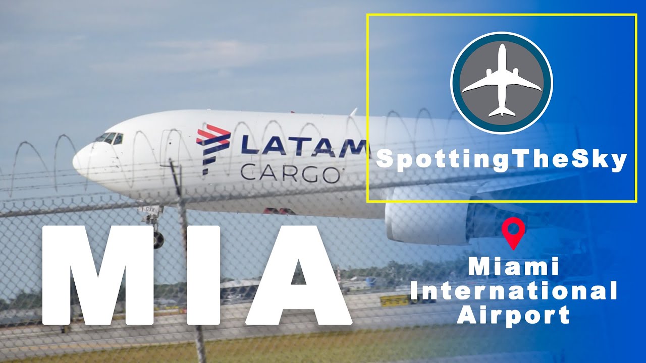 MIA plane spotting | Miami International Airport - YouTube