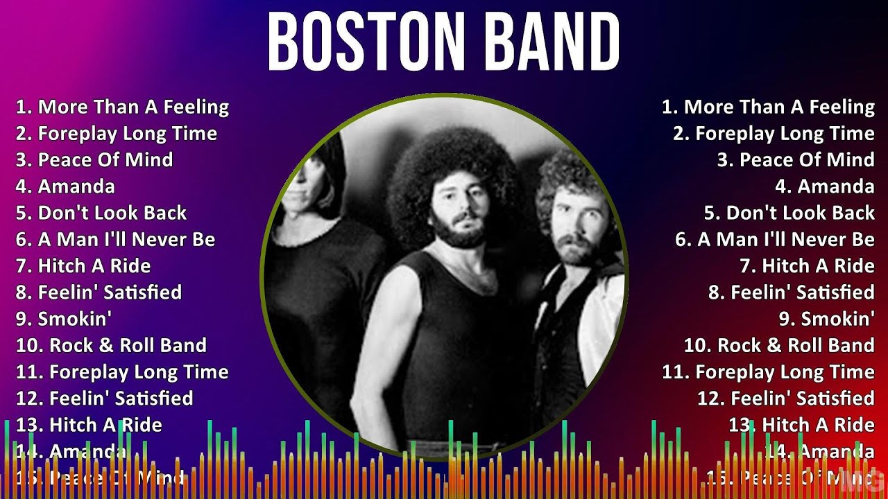 Boston Band 2024 MIX Playlist - More Than A Feeling, Foreplay Long Time ...