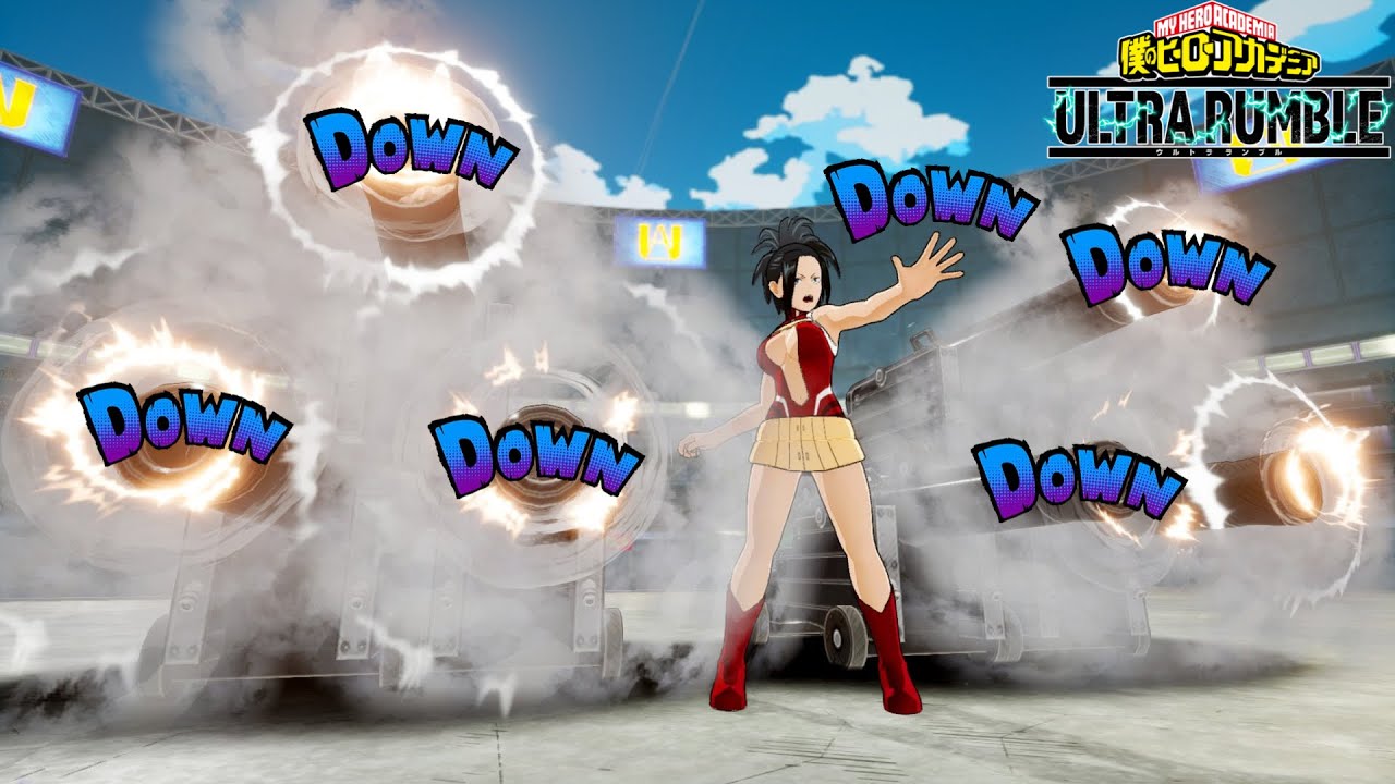 The Momo NERF Had Me FIGHTING FOR MY LIFE In My Hero Ultra Rumble - YouTube