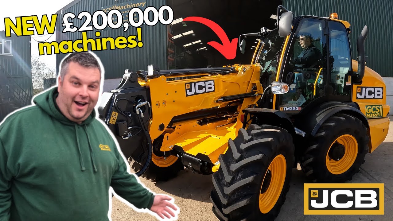 We spent over £200,000 on NEW JCB machines! 😲 - YouTube