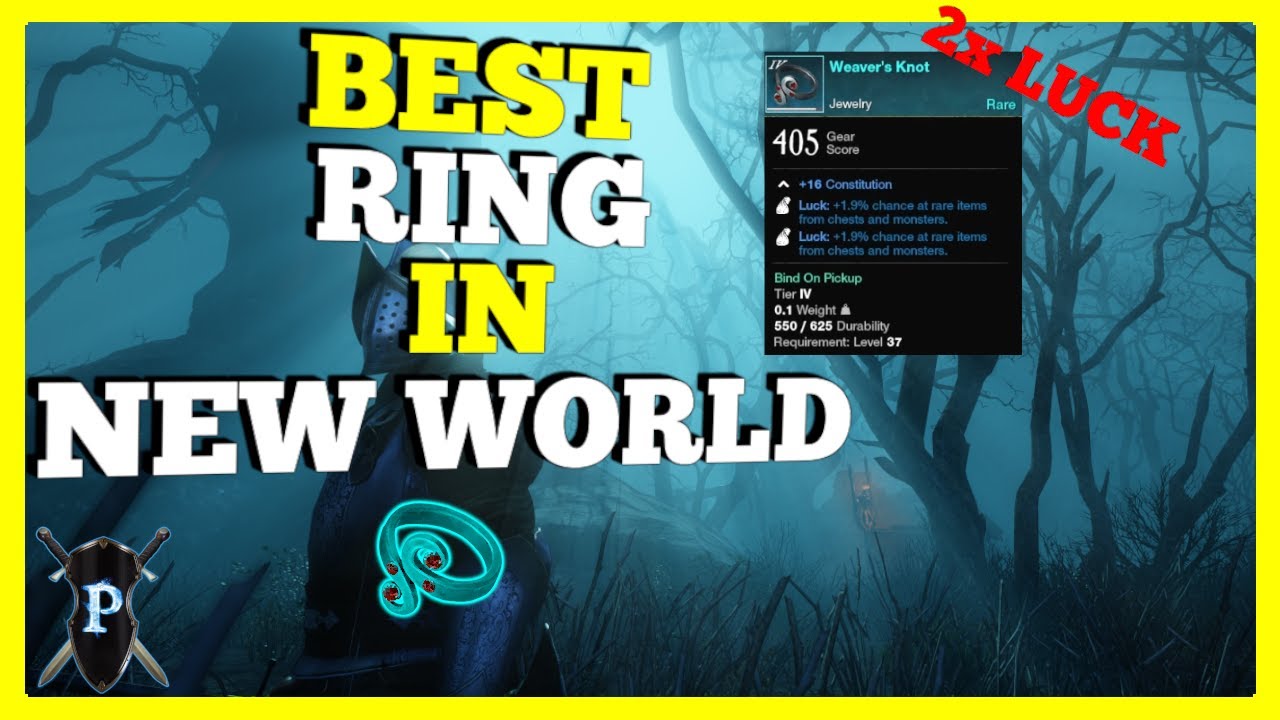 Best Luck Ring in New World - Weaver's Knot - YouTube
