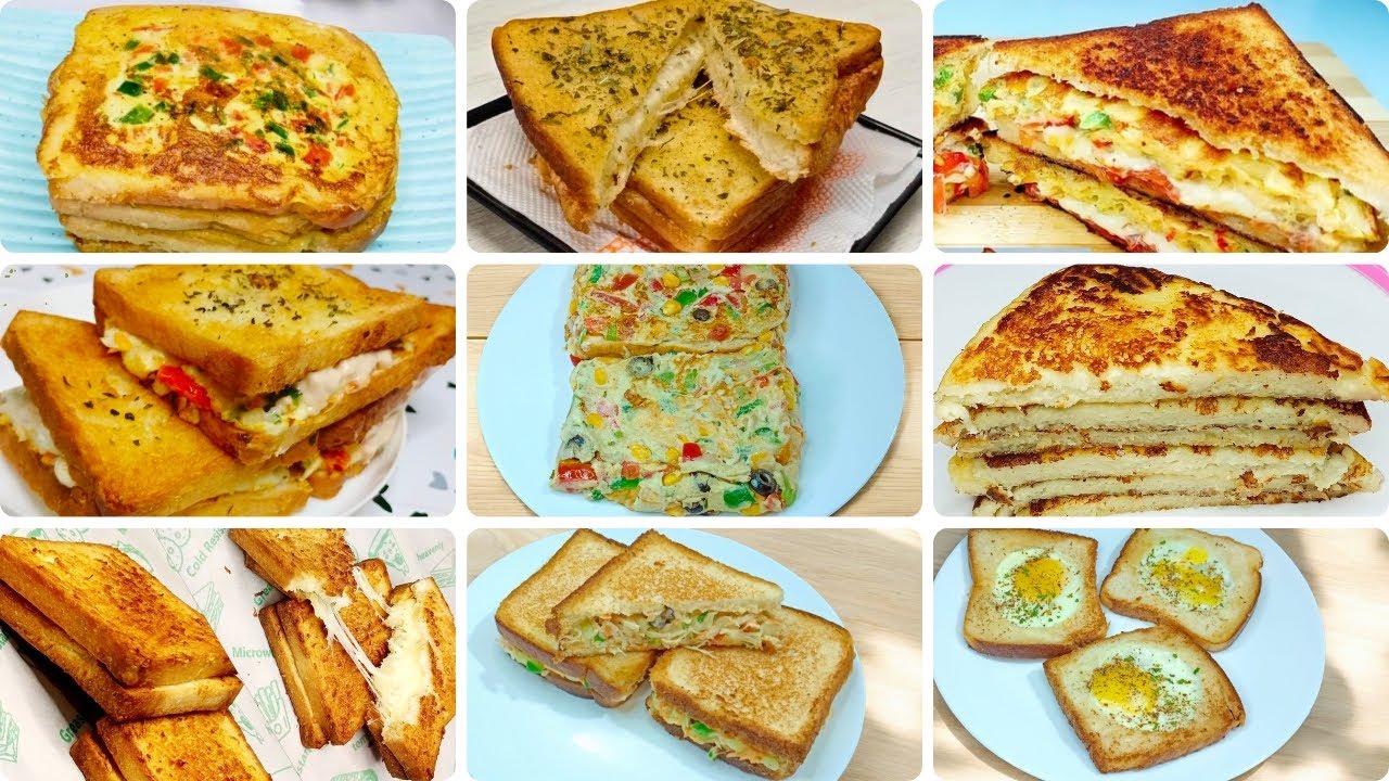 9 Unique Sandwich Toast Combinations|Delicious Sandwich Recipes for ...
