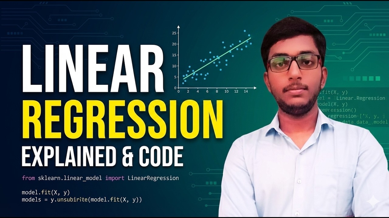 Machine Learning Tutorial on Linear regression from Scratch in Python ...