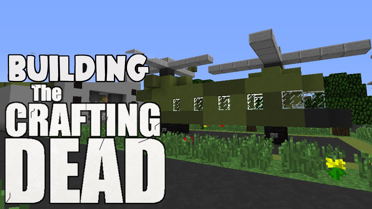 Building The Crafting Dead : Army Base - YouTube