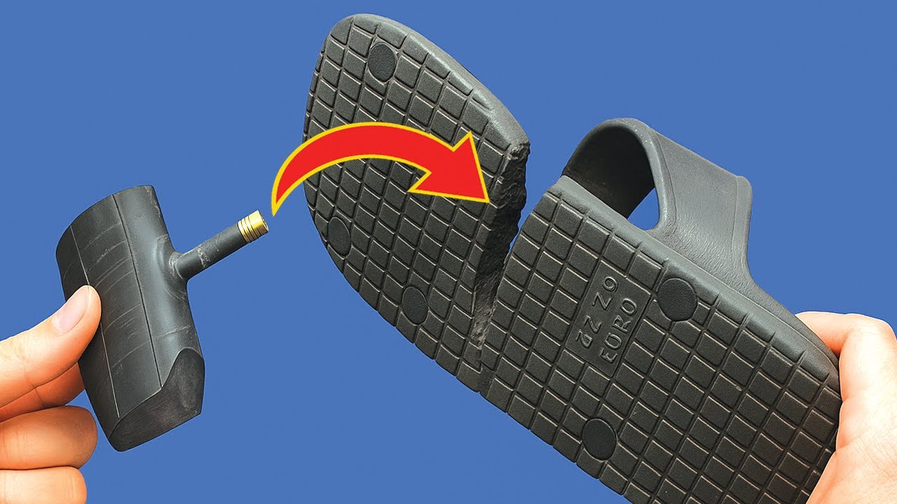 Don't Throw Away Your Slippers! I'll Show You How to Repair Slippers ...