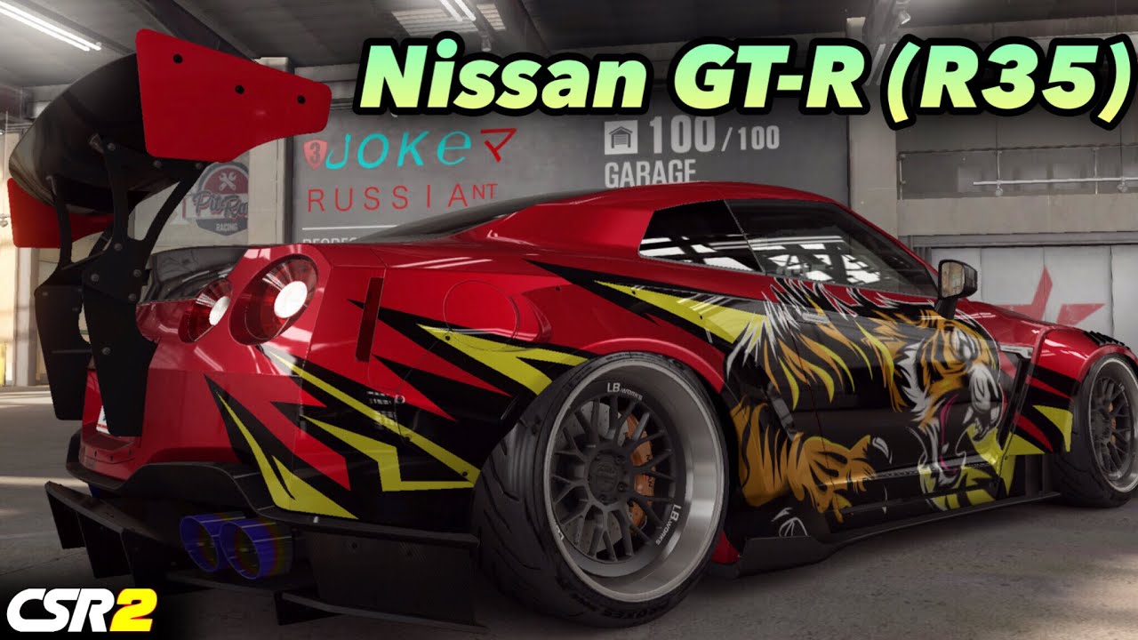 CSR 2 / 2017 Nissan GT-R (R35) (Т4)/ Online - race / Tune & Shift 10.441 - YouTube