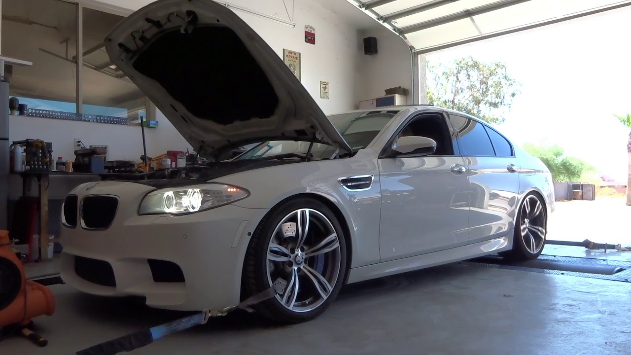 BMW F10 M5 Stock Baseline Pre-Mod Dyno/ POV Shot - That's ALOT OF ...