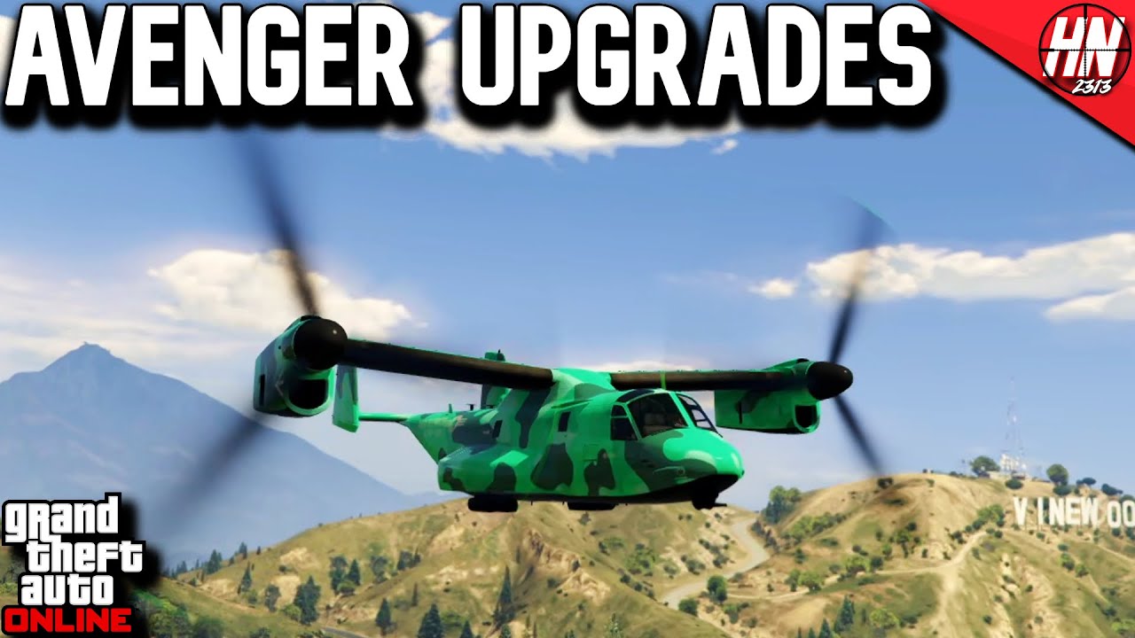 NEW Avenger Upgrades Overview In GTA Online! - YouTube