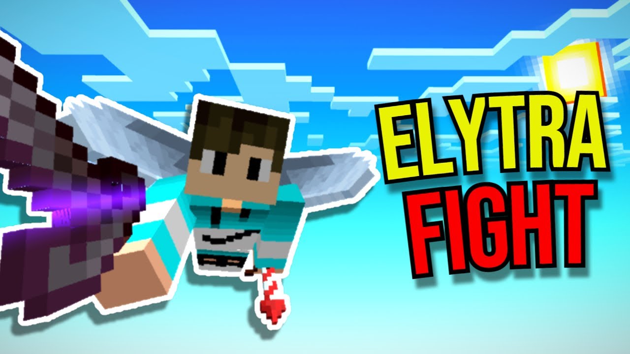 Elytra PVP Is Insane In Minecraft! - YouTube