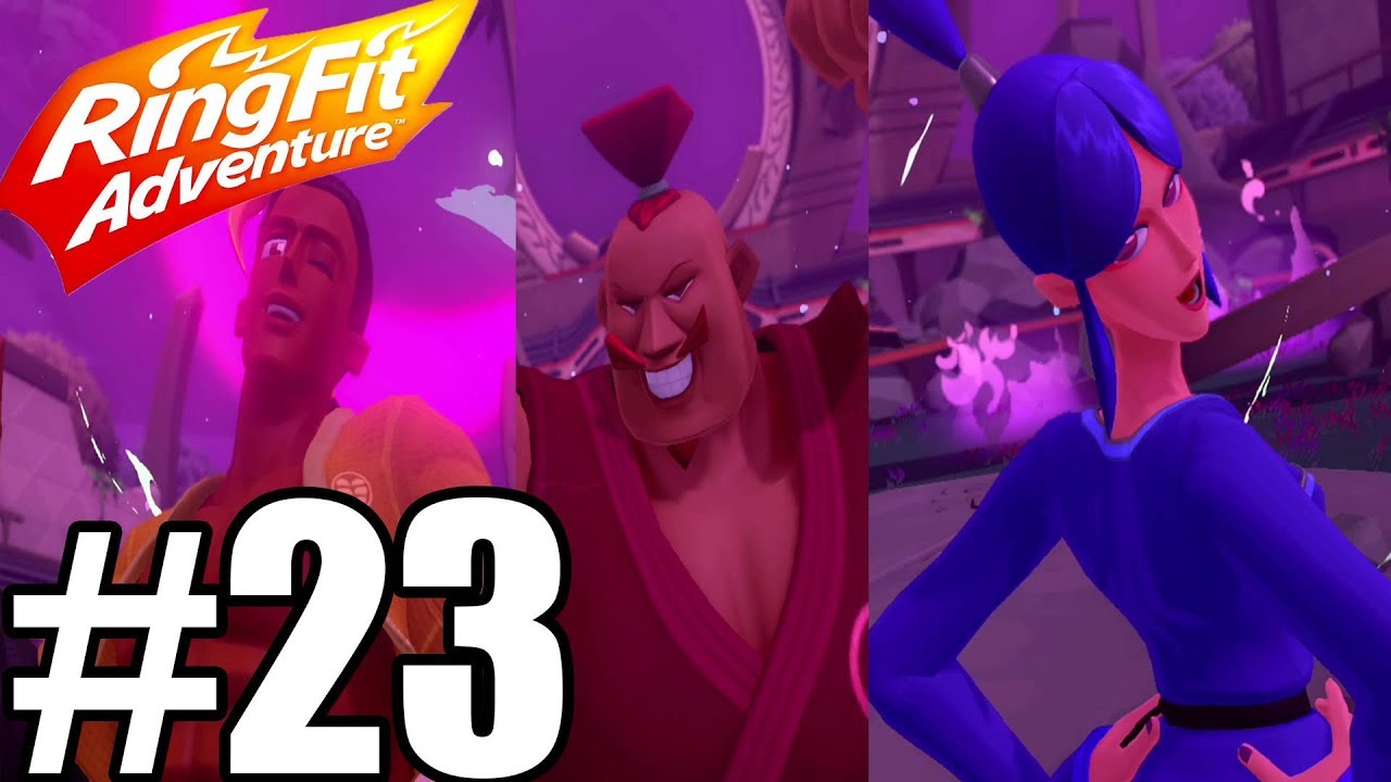 Ring Fit Adventure Gameplay Walkthrough Part 23 - World 11 Boss - YouTube