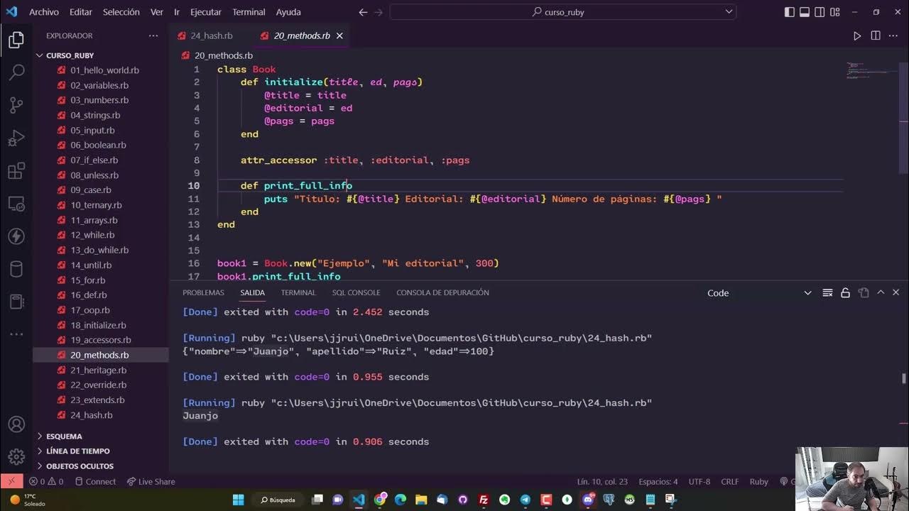 26 Hash - Curso Ruby - OpenBootcamp - YouTube