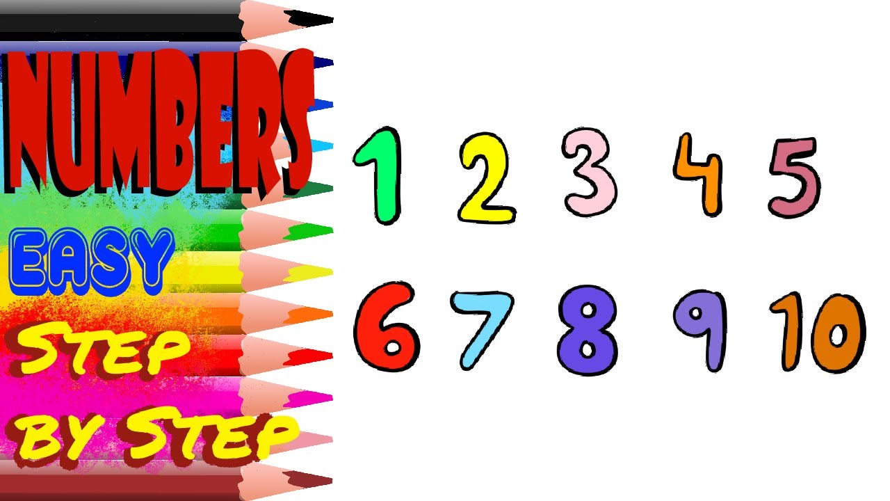 Learn Numbers and Counting 1 to 10 Number Rhymes - YouTube