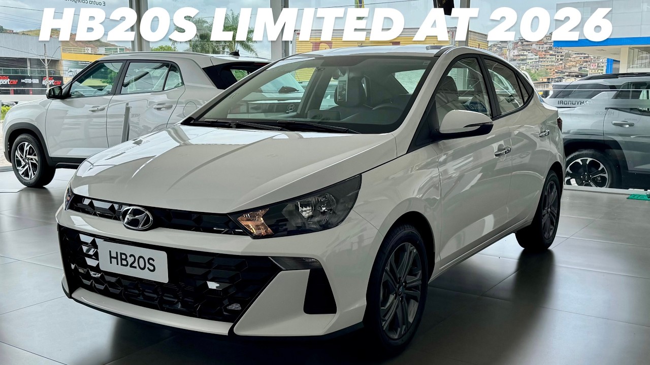 AVALIAÇÃO HYUNDAI HB20S LIMITED AUTOMÁTICO 2026 - LINHA 2026 DO HB20 EM ...