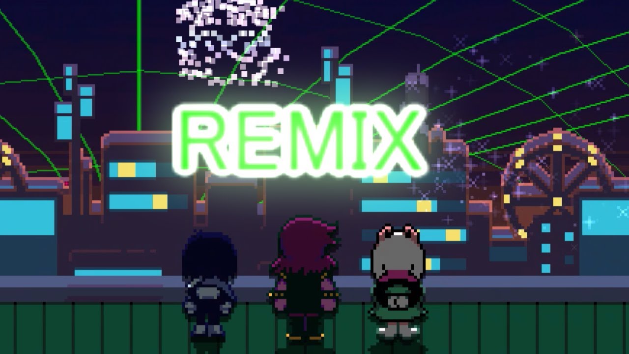 Deltarune chapter2 - A CYBER'S WORLD? remix / CYBER WORLD アレンジ - YouTube