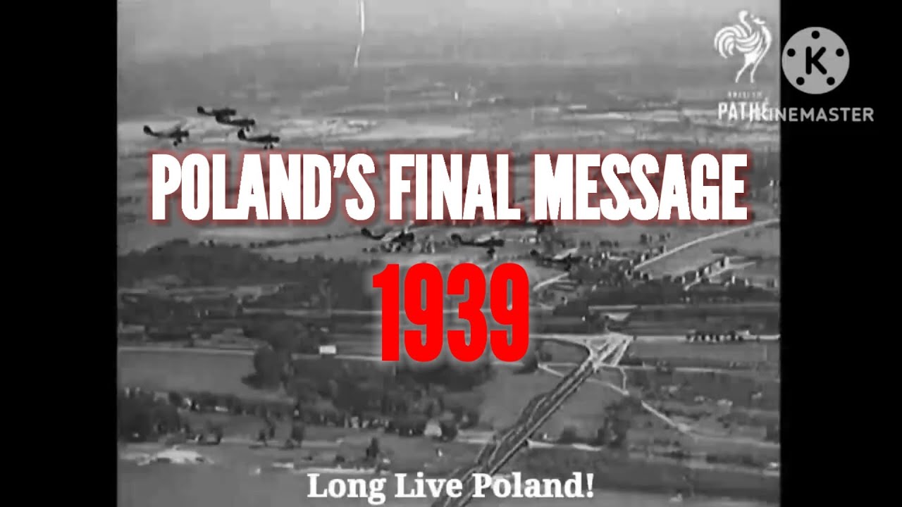 Poland's Last Radio Message 1939 - YouTube