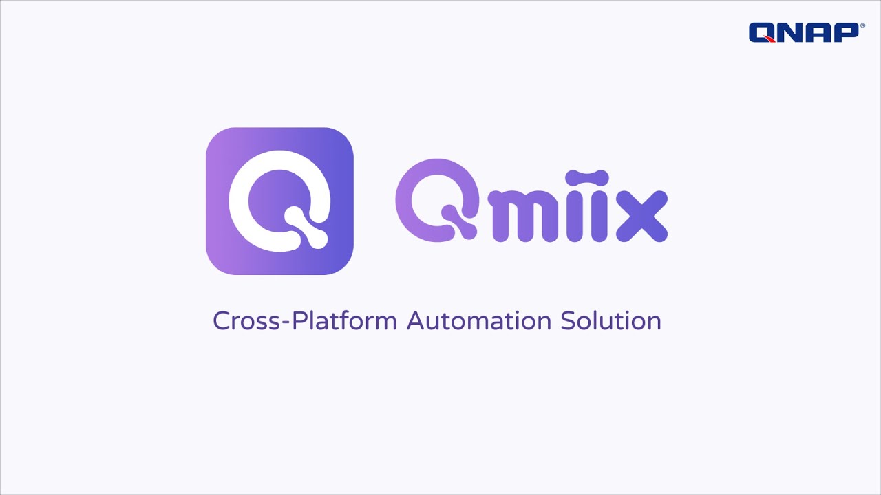 QNAP Qmiix | 跨平台工作流自動化解決方案 - YouTube