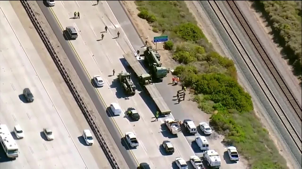 RAW VIDEO: Deadly military convoy crash near Camp Pendleton - YouTube