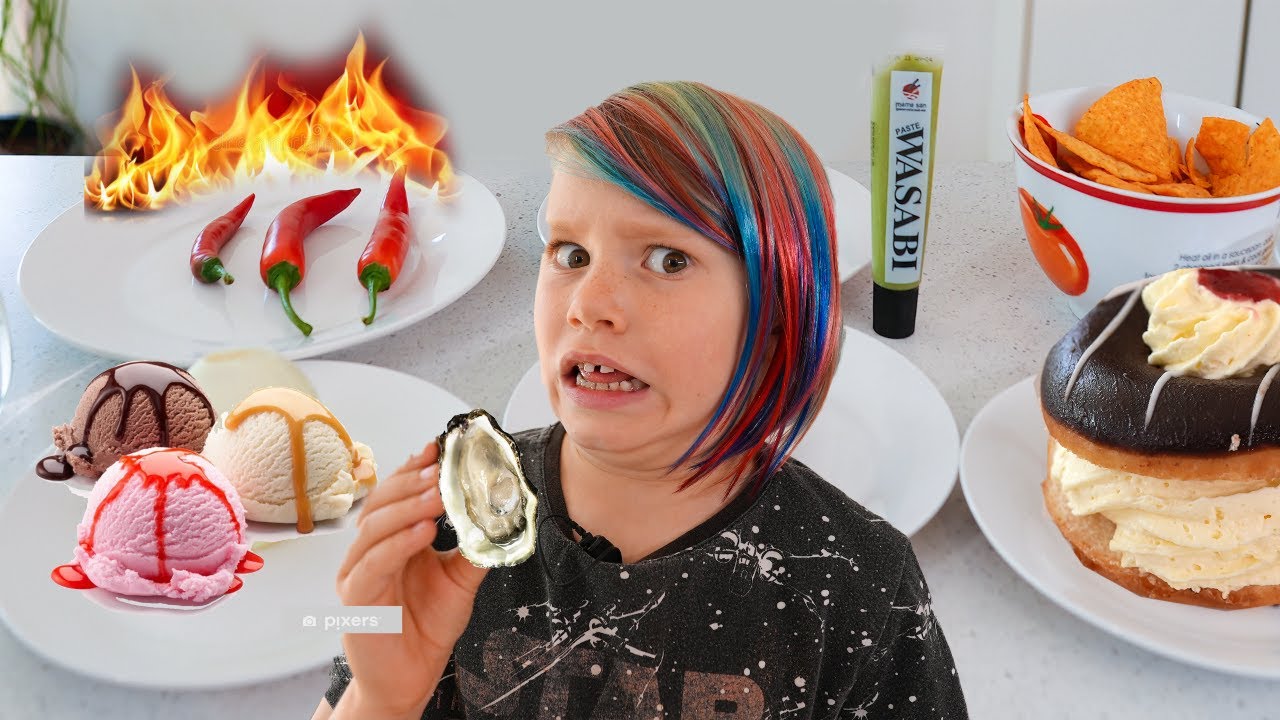 FOOD CHALLENGE.. it didn't go well - YouTube