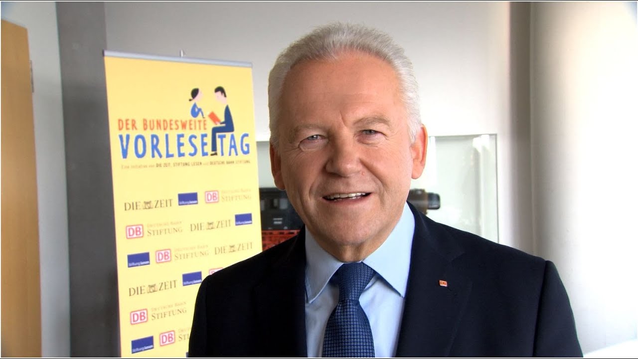 Rüdiger Grube zum Bundesweiten Vorlesetag am 21. November 2014 - YouTube