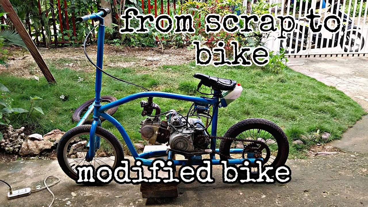 DIY modified tri bike ( MOTORSTAR ) - YouTube