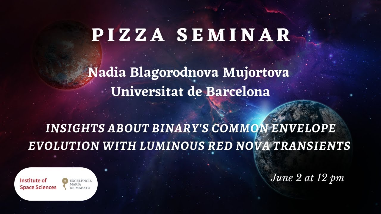 Nadia Blagorodnova: Insight on binary's common envelope evolution with ...