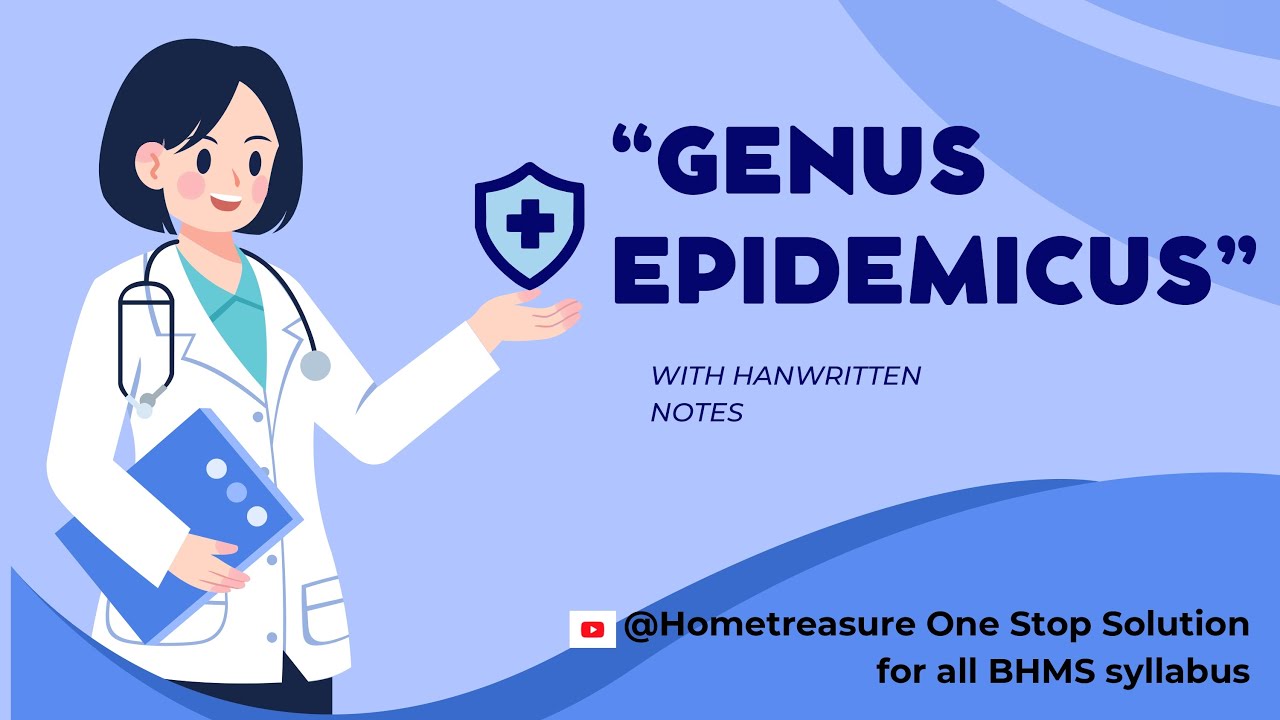 "GENUS EPIDEMICUS" Explained With "Handwritten" Notes in Hindi ...