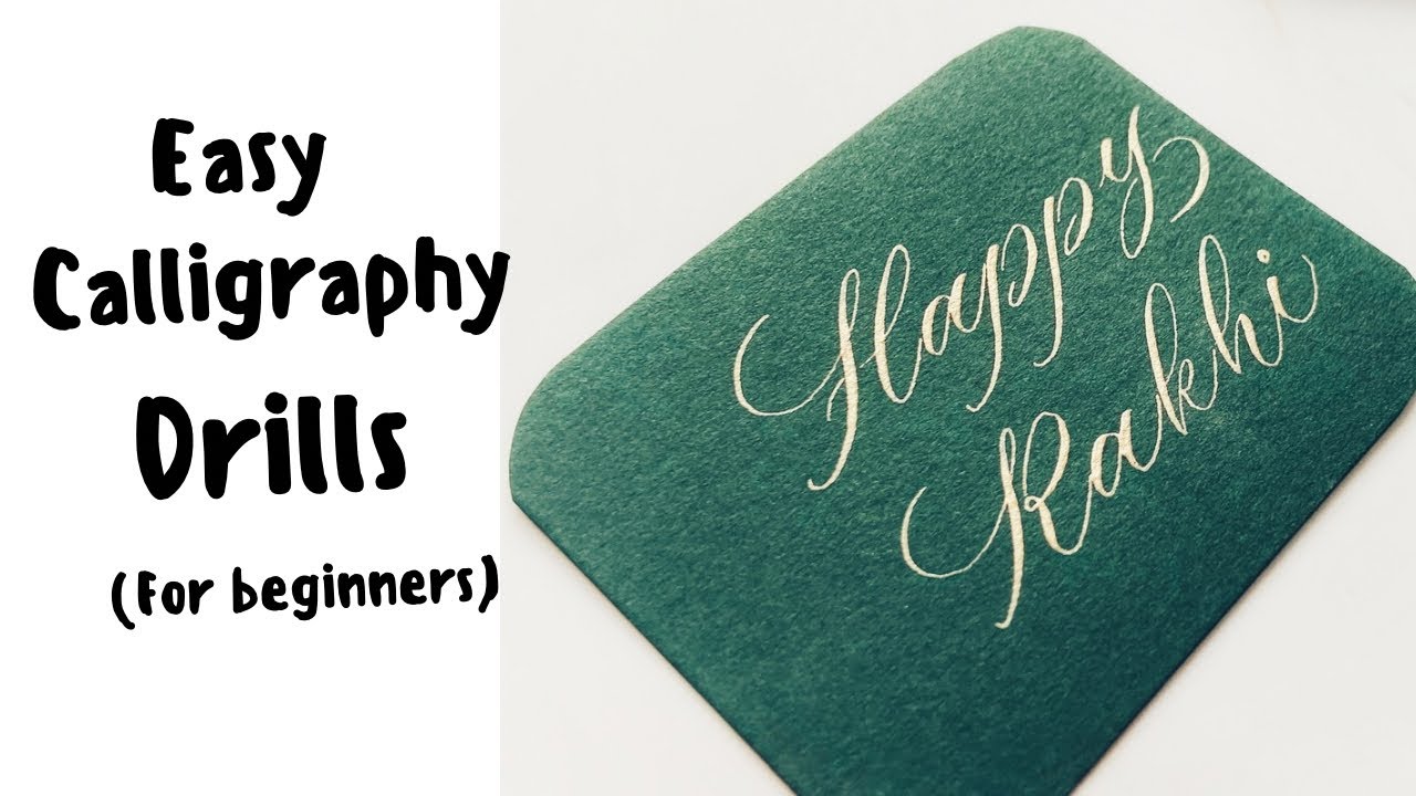 Daily Calligraphy Drills for Beginners: Improve your Skills with easy ...