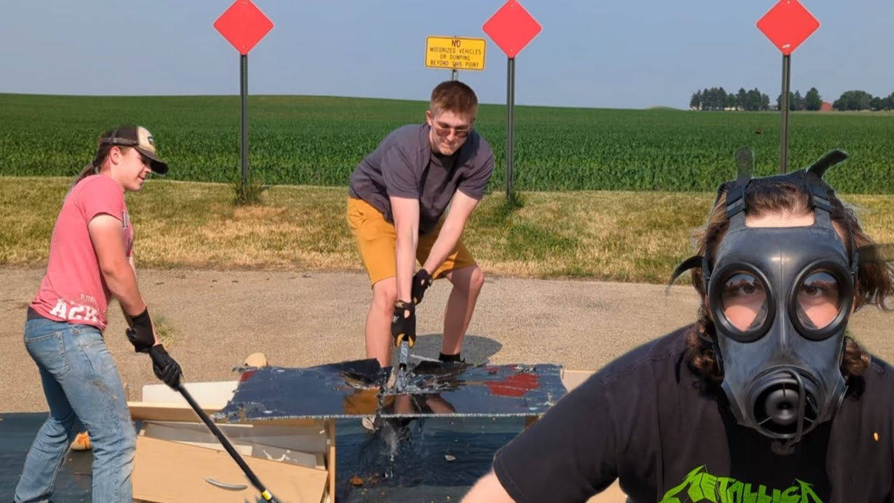 Smashing Stuff with Homemade Weapons - YouTube