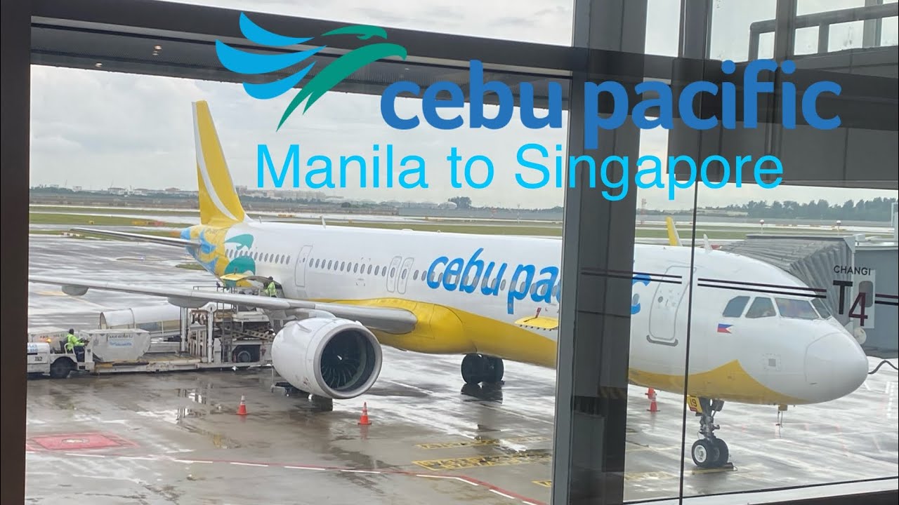 Cebu Pacific A321-271NX 5J 805 Manila to Singapore [HD] - YouTube