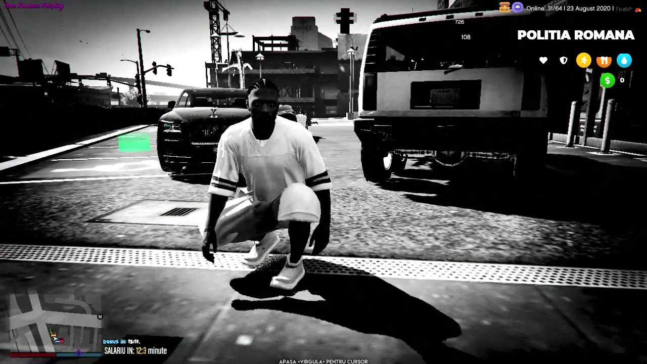 FiveM 🔰FEAR ROMANIA HARD ROLEPLAY🔰 Politia Romana Mafii, Job uri ...