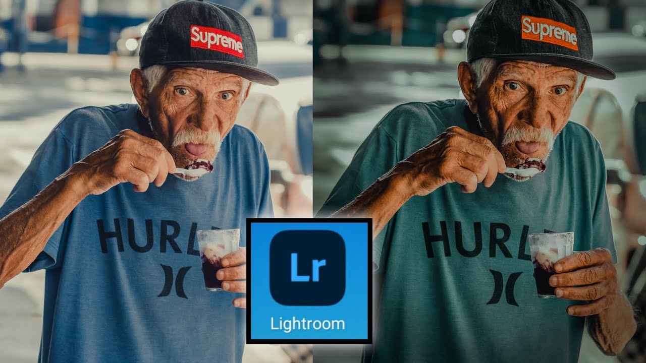 Old man editing tutorial | simple editing | colour adjustment | overlay ...